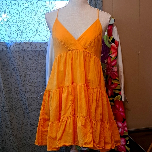 Urban Outfitters | Dresses | Yellow Urban Outfitter Fieldstone Mini ...